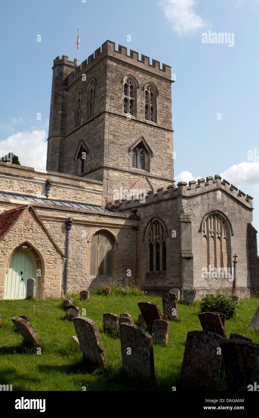 St. Mary`s Church, Long Crendon, Buckinghamshire, UK Stock Photo - Alamy