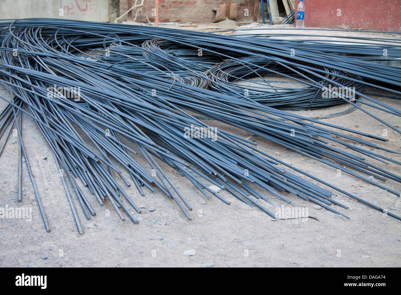 Heavy steel sticks Stock Photo - Alamy