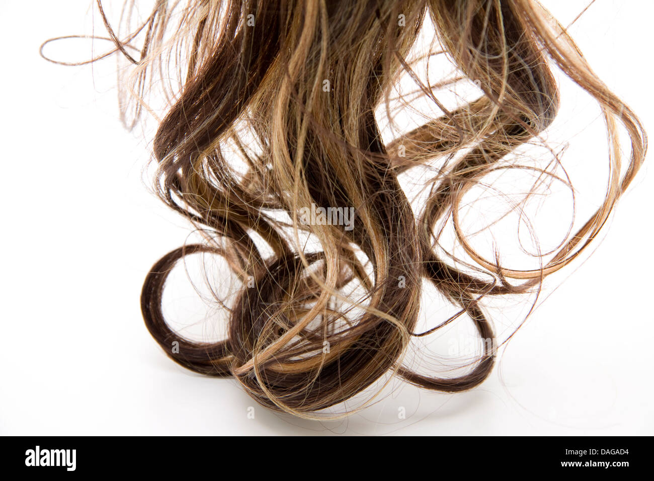 Hairpiece with locks Stock Photo - Alamy