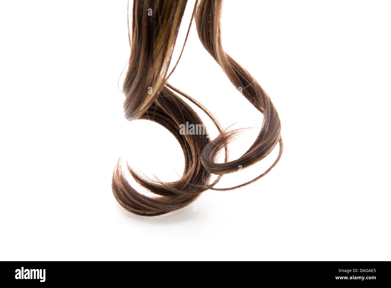Hairpiece with locks Stock Photo - Alamy