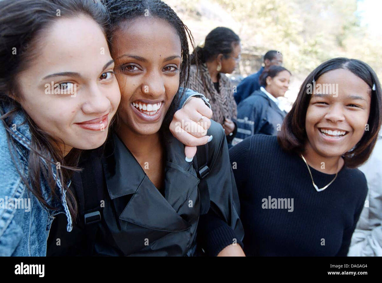 Ethiopian airlift students from Israel and students from the Thurgood ...