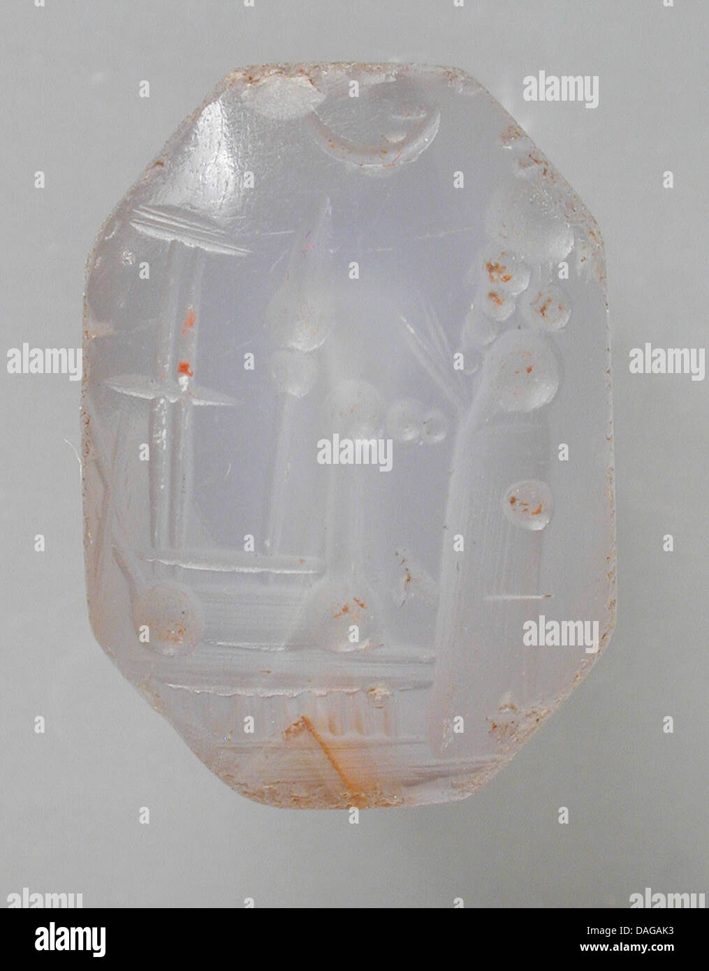 This stamp seal is a fine example of ancient craftsmanship, featuring ...
