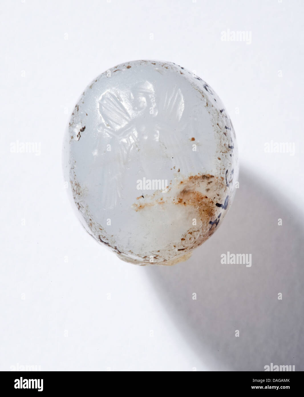 This stamp seal was used to imprint marks or symbols onto documents ...