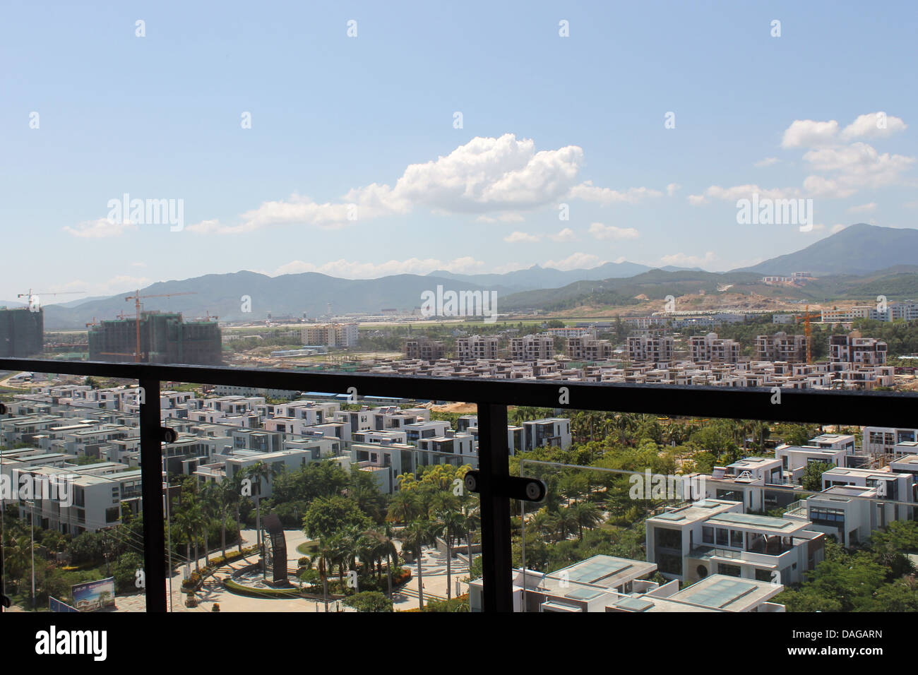 Balcony view from house in hi-res stock photography and images - Alamy