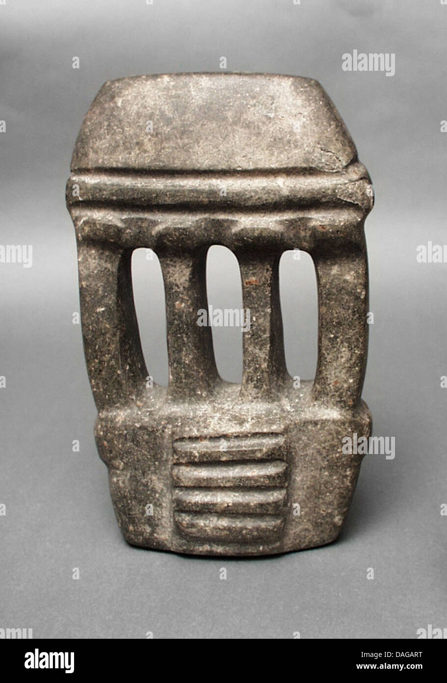 A small-scale model of an ancient temple, showcasing the architectural ...