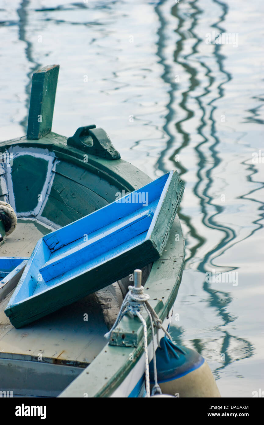 Tourism in Italy - traditional fishing boat Stock Photo - Alamy