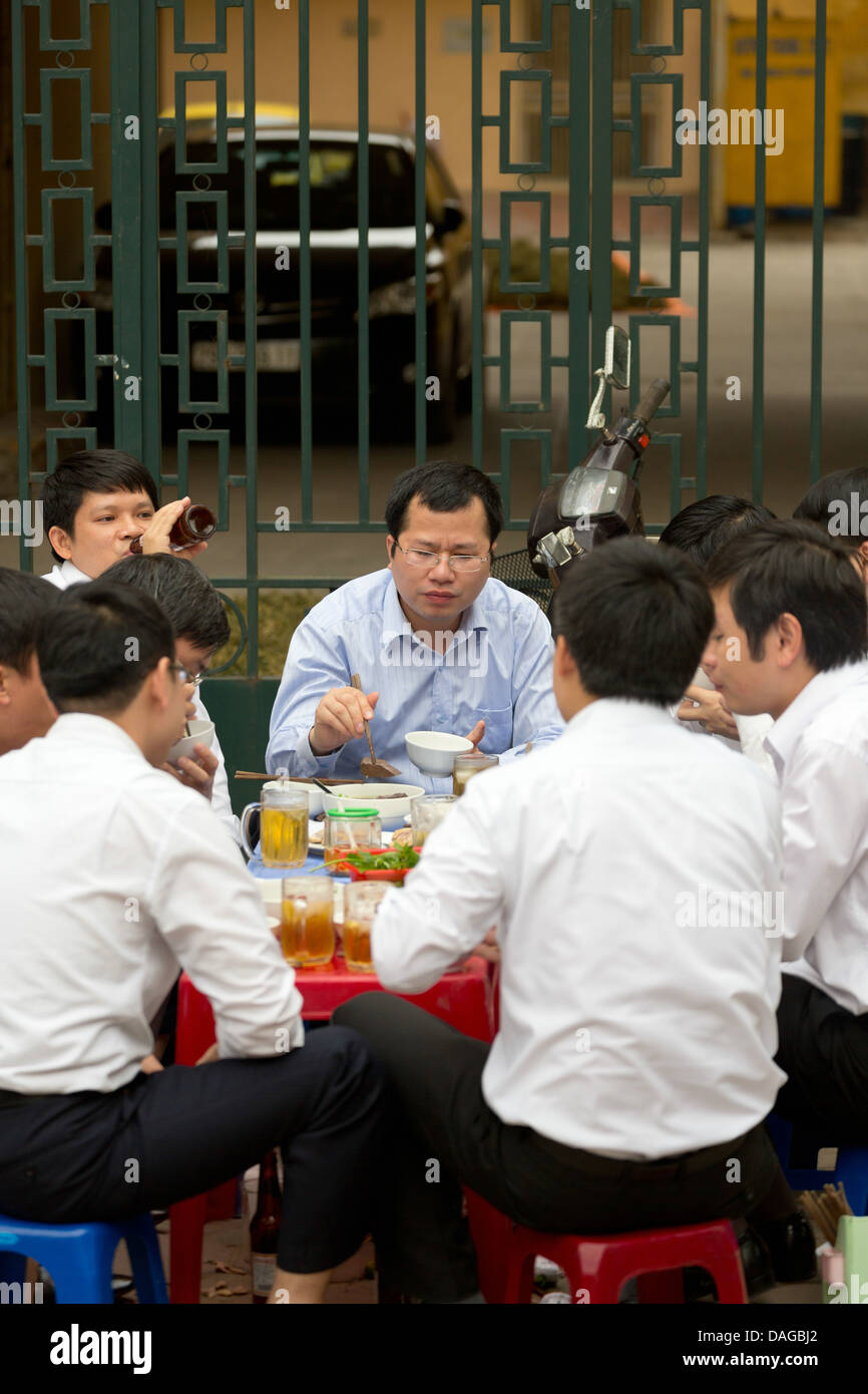 Typical Everyday Life in the Streets of Hanoi, Vietnam Stock Photo - Alamy