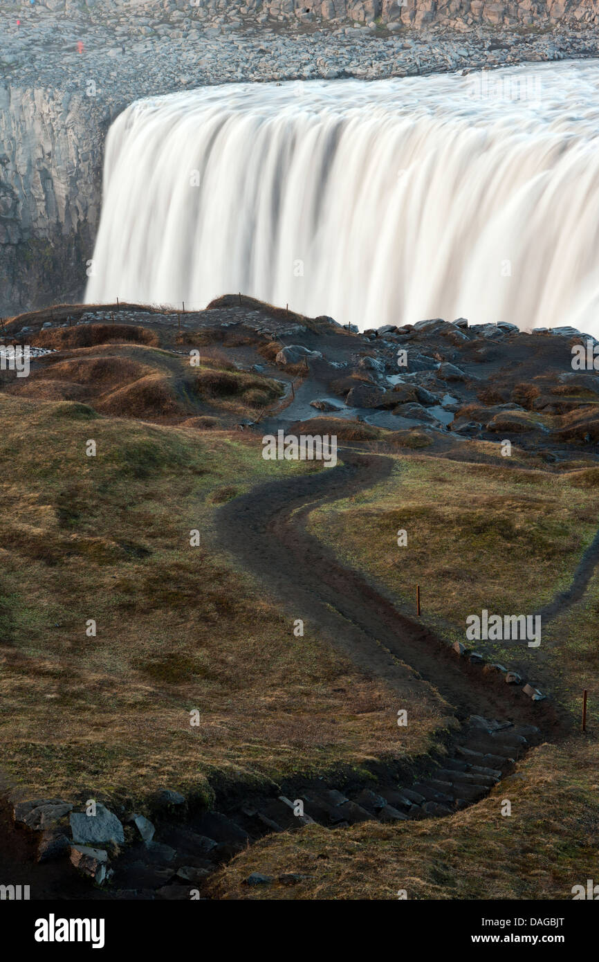 Dettifoss Waterfall in Vatnajokull National Park, Northeast Iceland ...