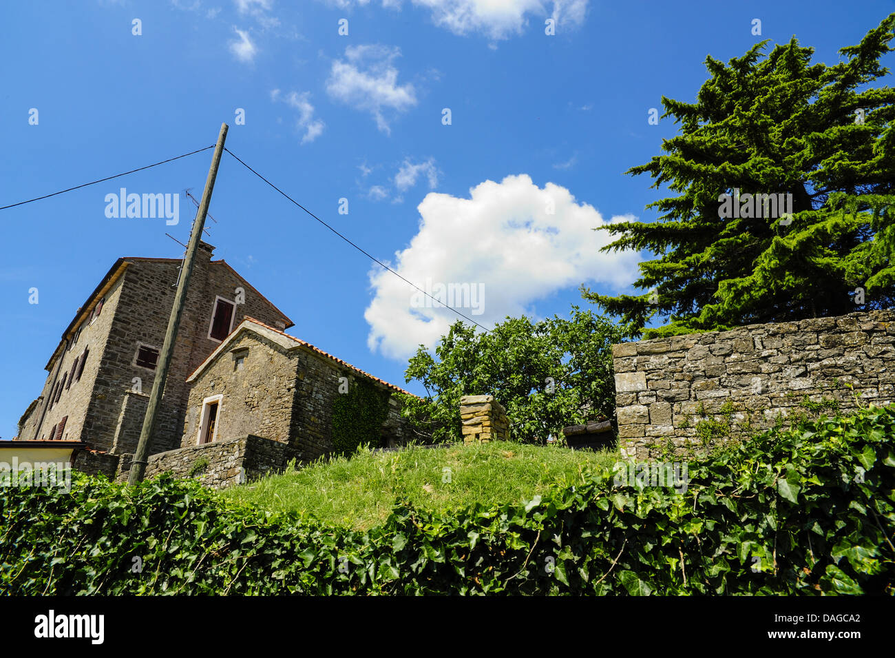 Istria, Croatia, Groznjan Stock Photo - Alamy