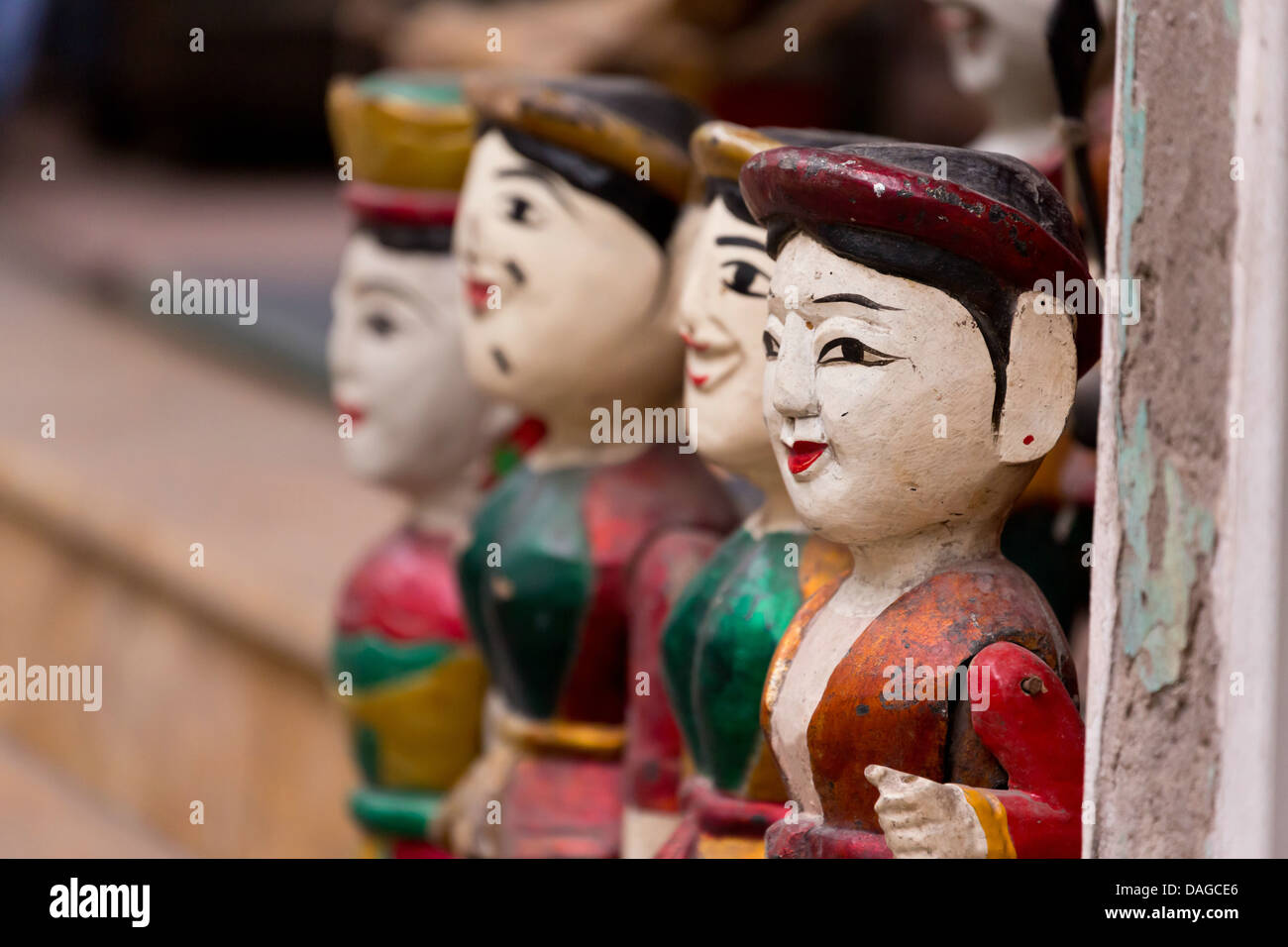 Typical Vietnamese Handicraft Puppets n Hanoi, Vietnam Stock Photo - Alamy
