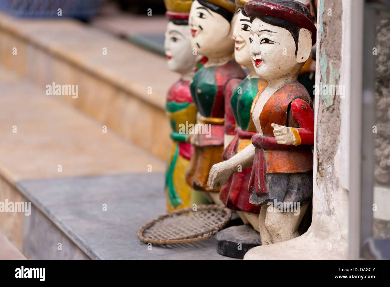 Typical Vietnamese Handicraft Puppets n Hanoi, Vietnam Stock Photo - Alamy