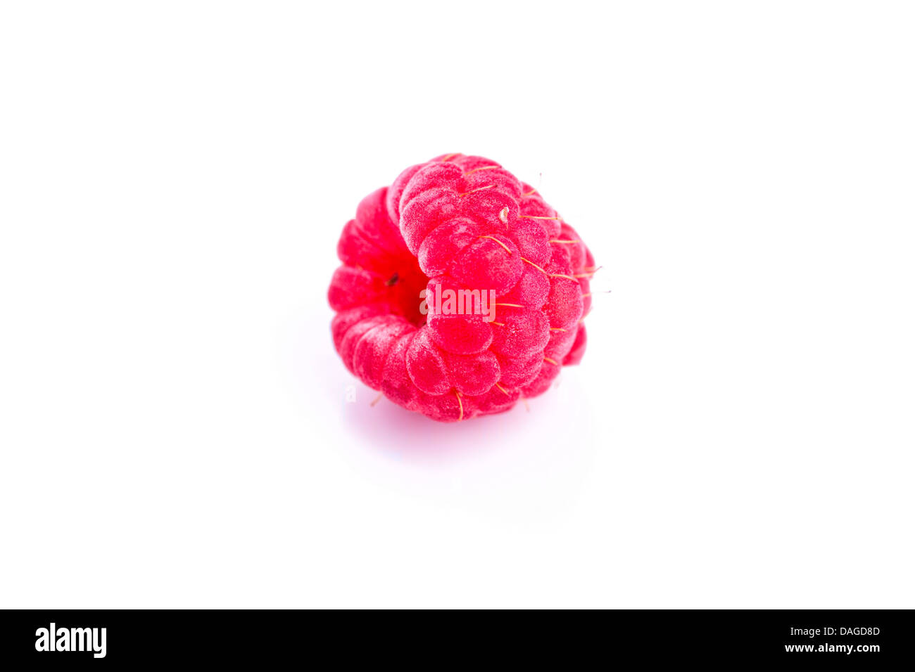 Ripe raspberry isolated on a white background Stock Photo - Alamy