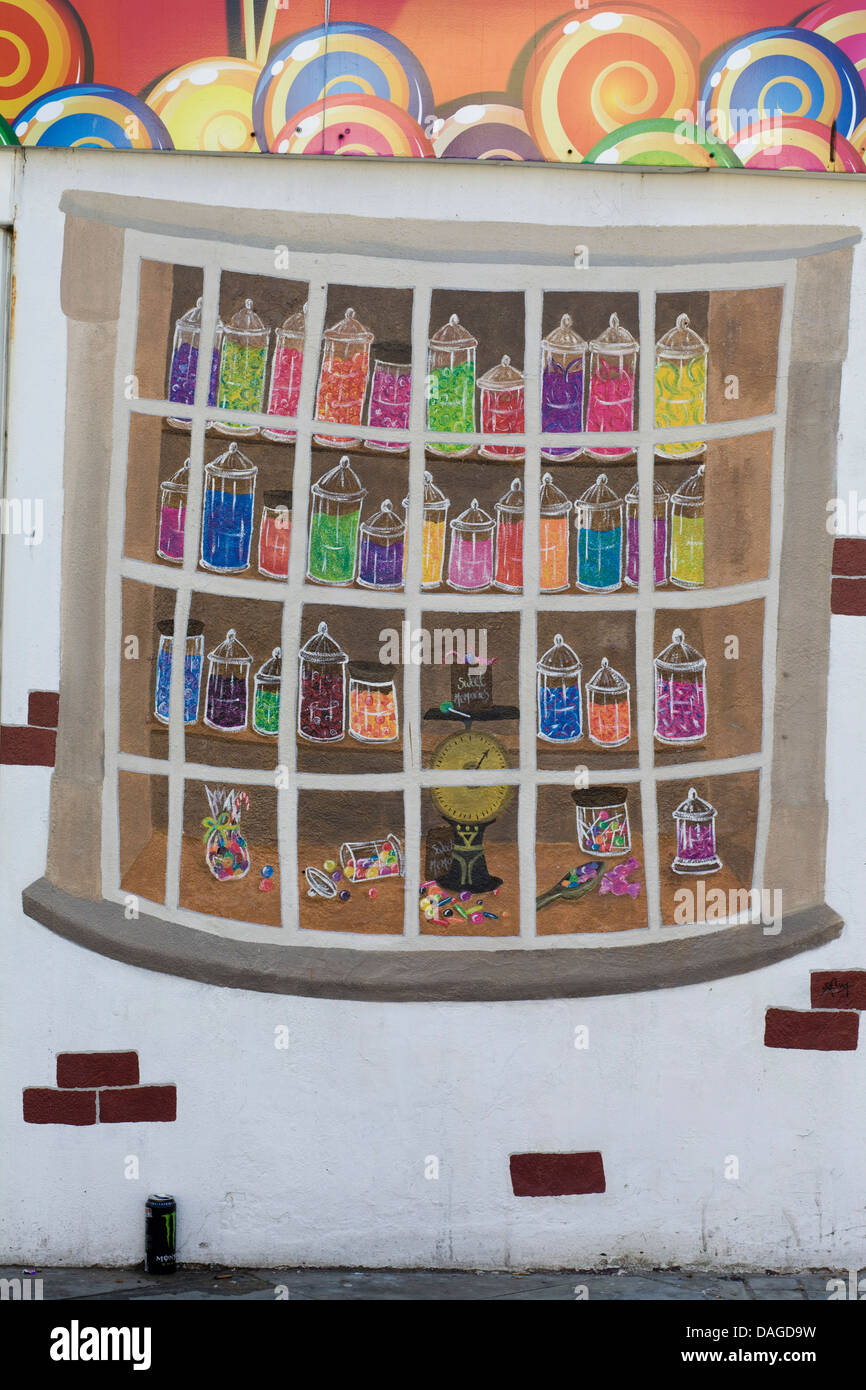 Candy shop poster High Resolution Stock Photography and Images - Alamy