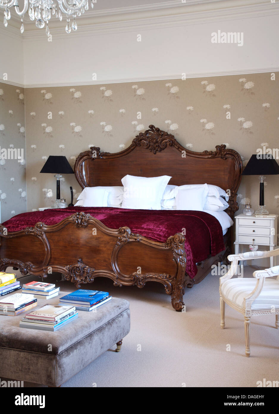 Modern Rococo Bedroom