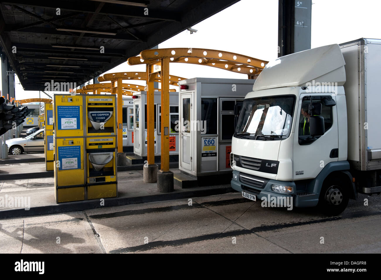 Liverpool Mersey Tunnel Road Toll Booth UK Booths Stock Photo - Alamy
