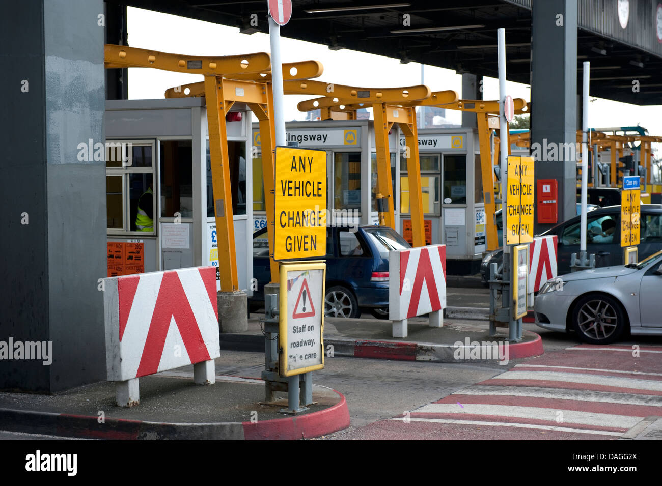 Liverpool Mersey Tunnel Road Toll Booth UK Booths Stock Photo - Alamy