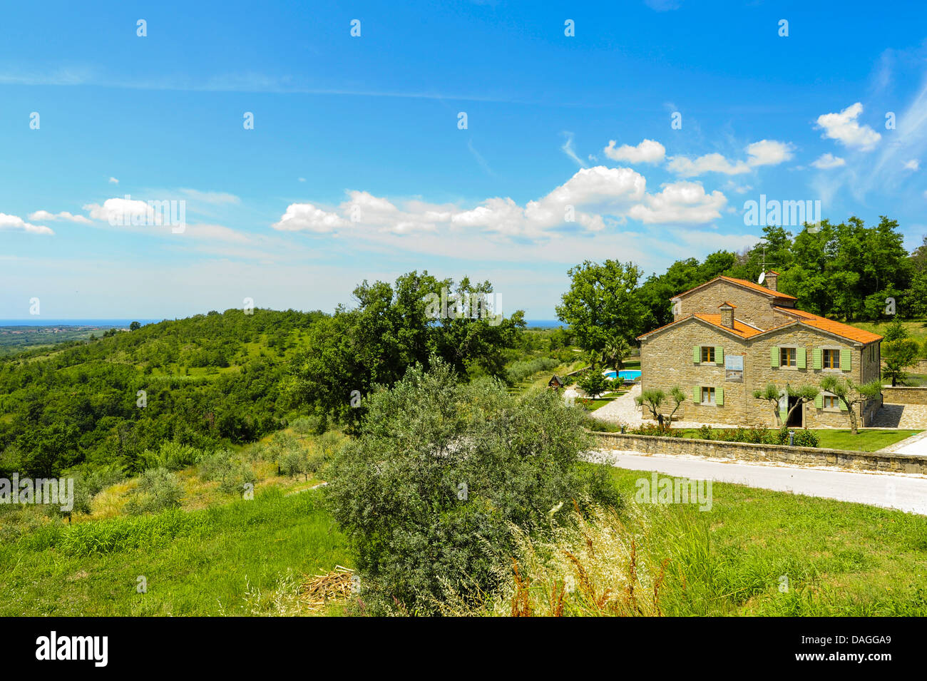 Istria, Croatia, Krasica Stock Photo - Alamy