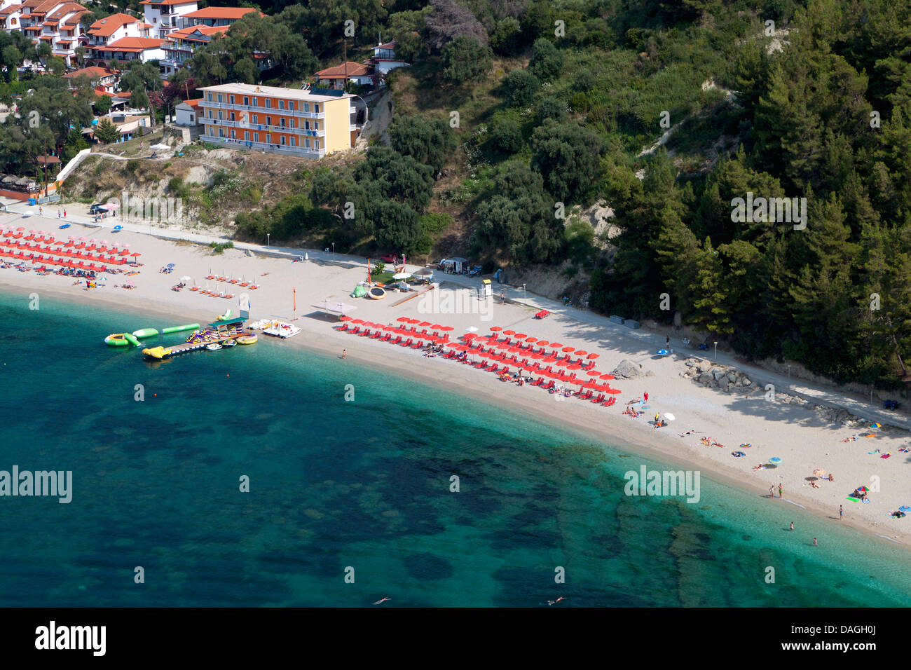 Valtos beach near Parga town of Syvota area in Greece Stock Photo - Alamy