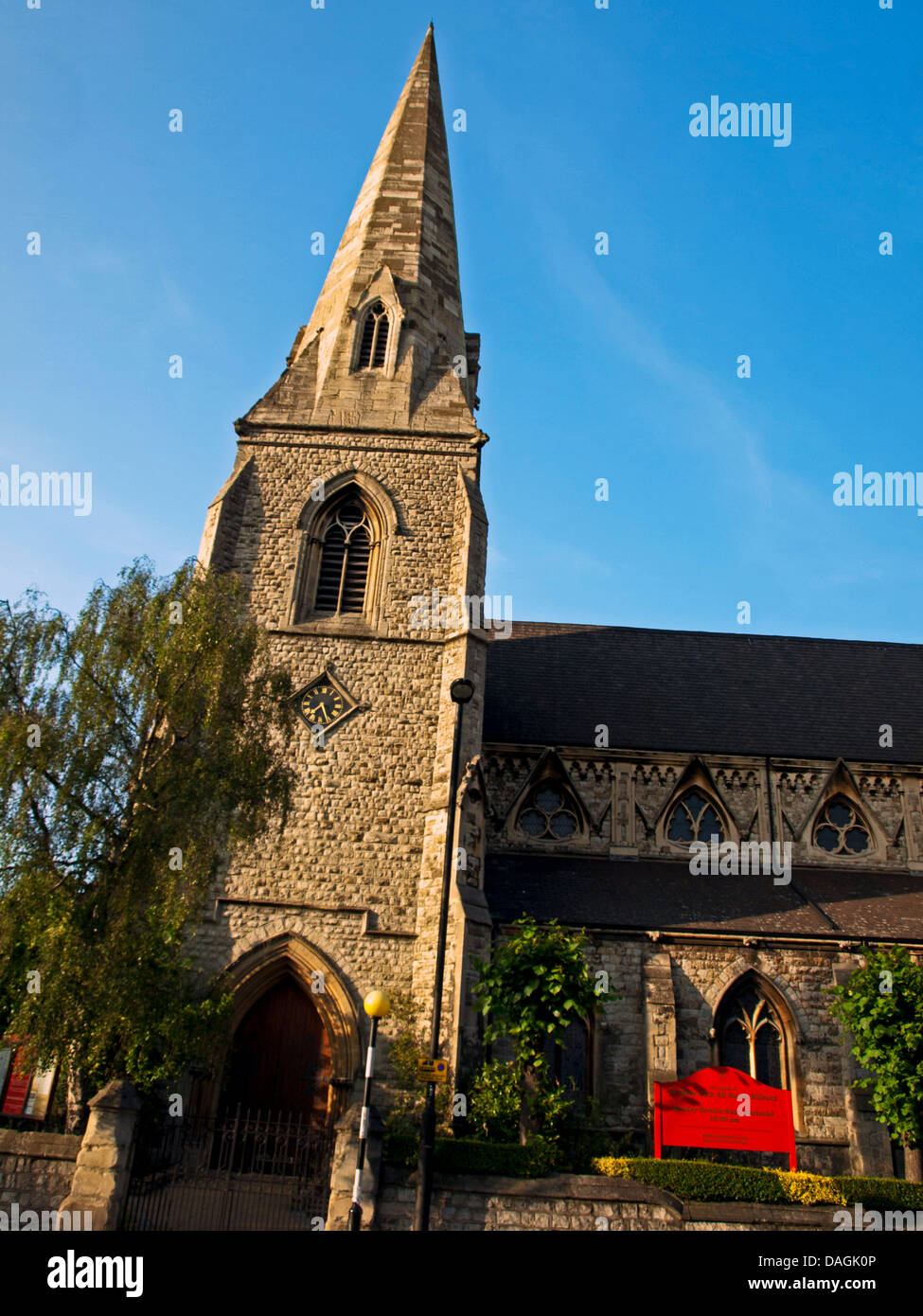 St. Mary's Church, Abbey Road, Kilburn, London, England, United Kingdom ...