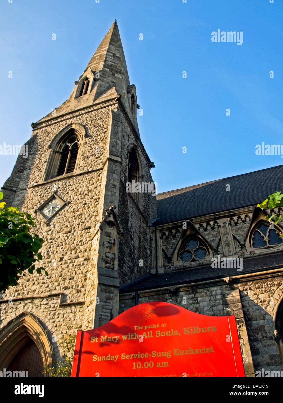 St. Mary's Church, Abbey Road, Kilburn, London, England, United Kingdom ...