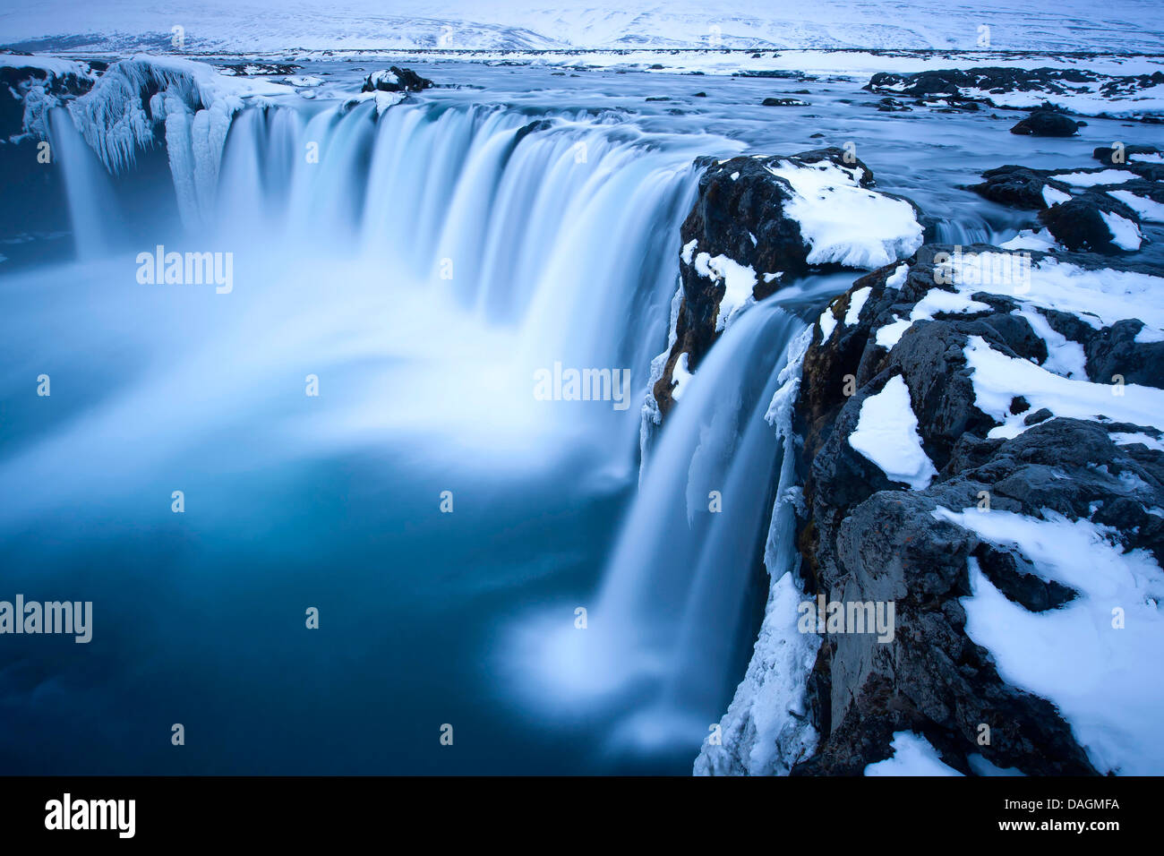 Godafoss waterfall, Iceland Stock Photo - Alamy