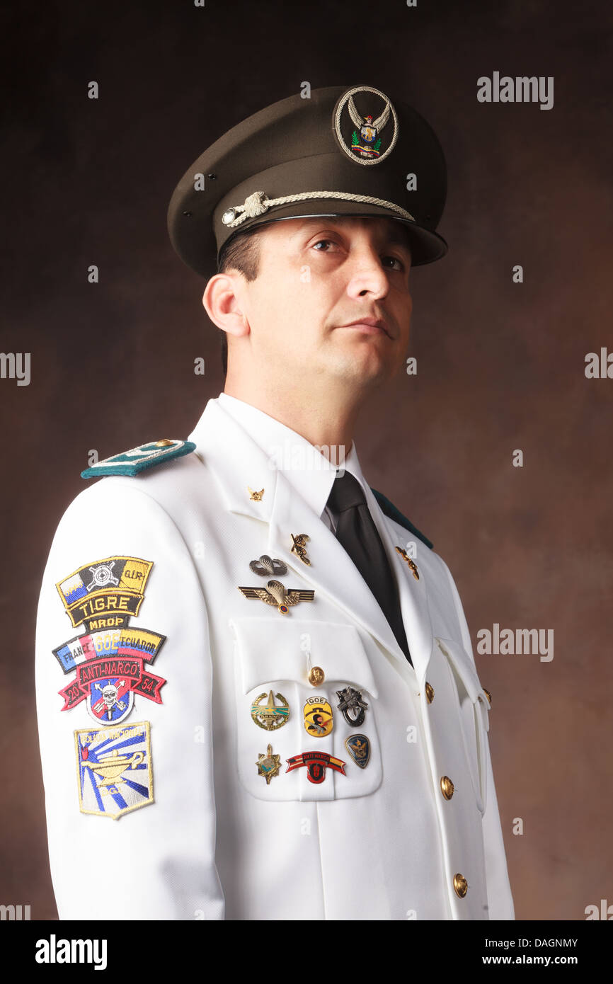 Man In Police Officer Sergeant Costume High Resolution Stock ...