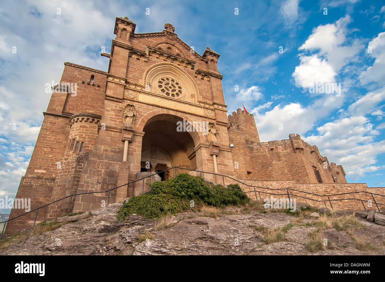 Javier Castle in Navarra ,spain Stock Photo - Alamy