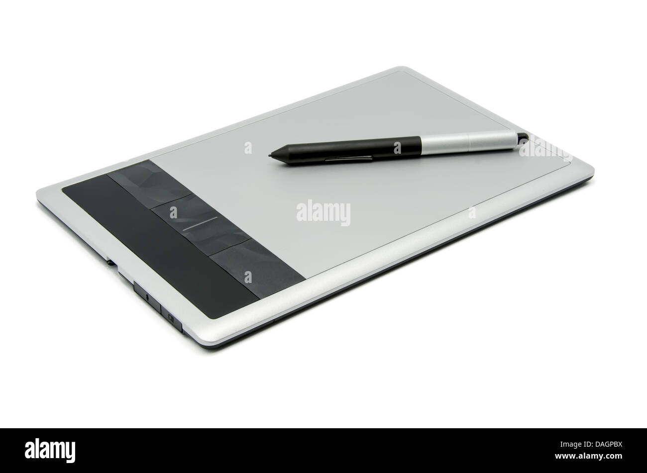 Pen tablet digital drawing Cut Out Stock Images & Pictures - Alamy