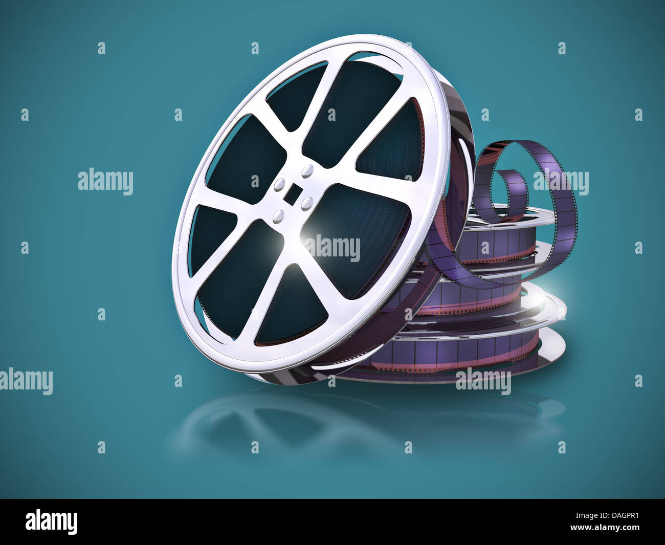 Silver reel hi-res stock photography and images - Alamy