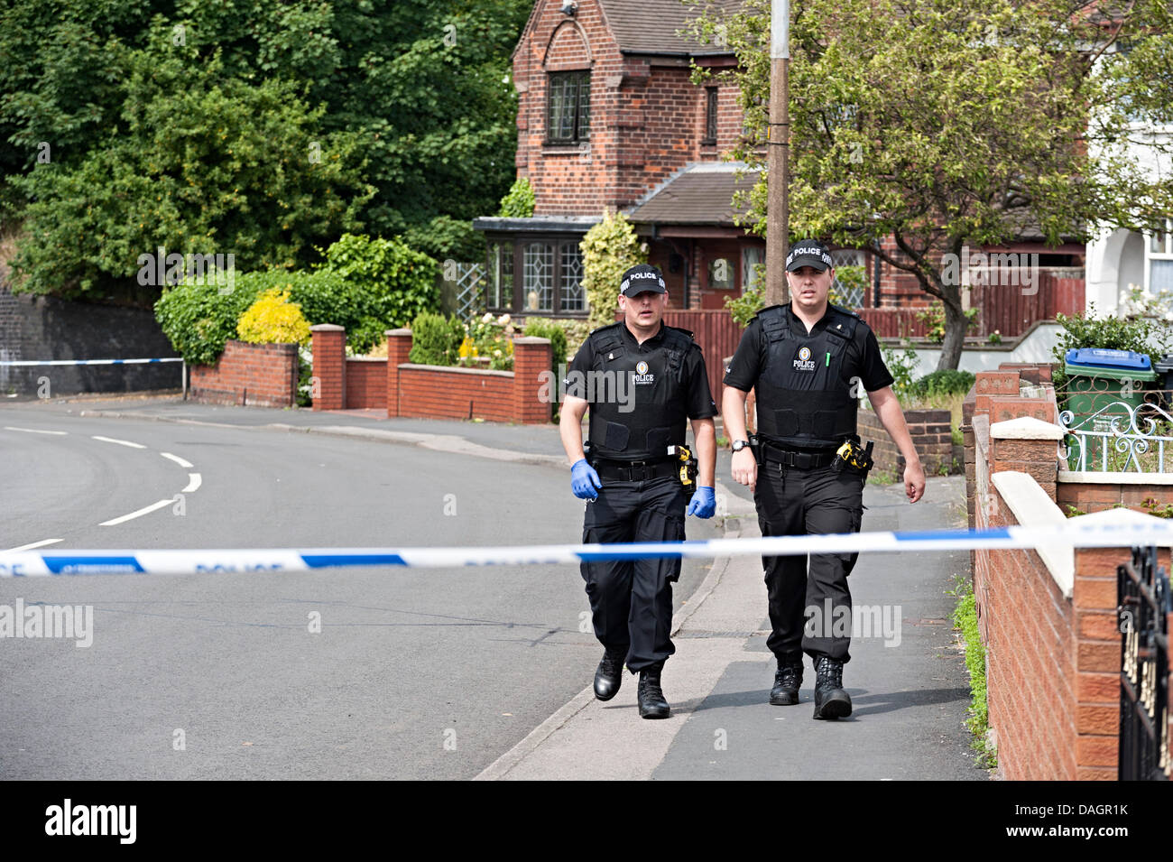 Tipton, West Midlands, UK. 12th July 2013. Mosque nail bomb Credit ...