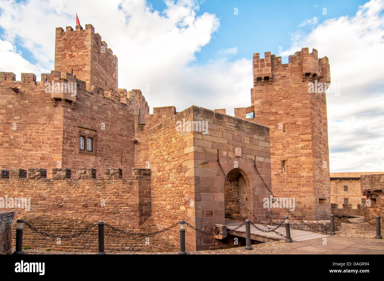 Javier Castle in Navarra ,spain Stock Photo - Alamy