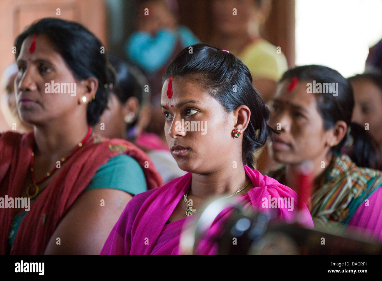 Tharu people hi-res stock photography and images - Alamy
