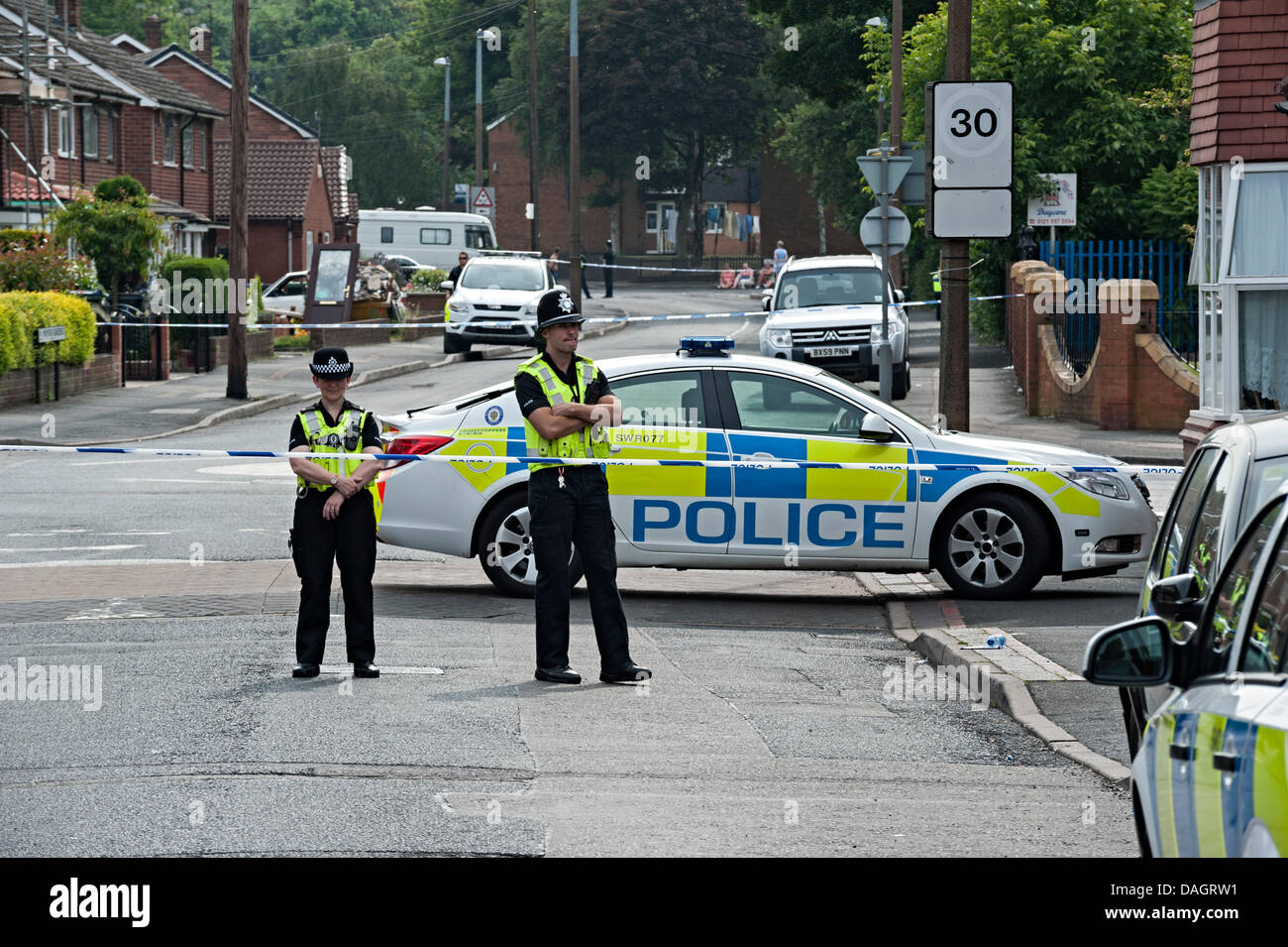 Tipton, West Midlands, UK. 12th July 2013. Mosque nail bomb Credit ...