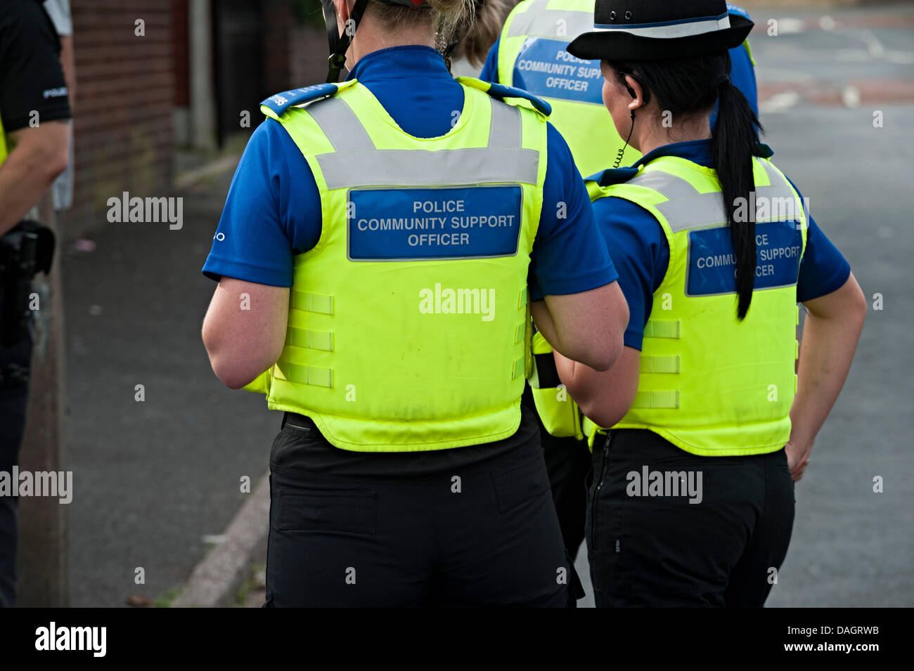 Pcso community support officer tipton police cordon policeman hi-res ...