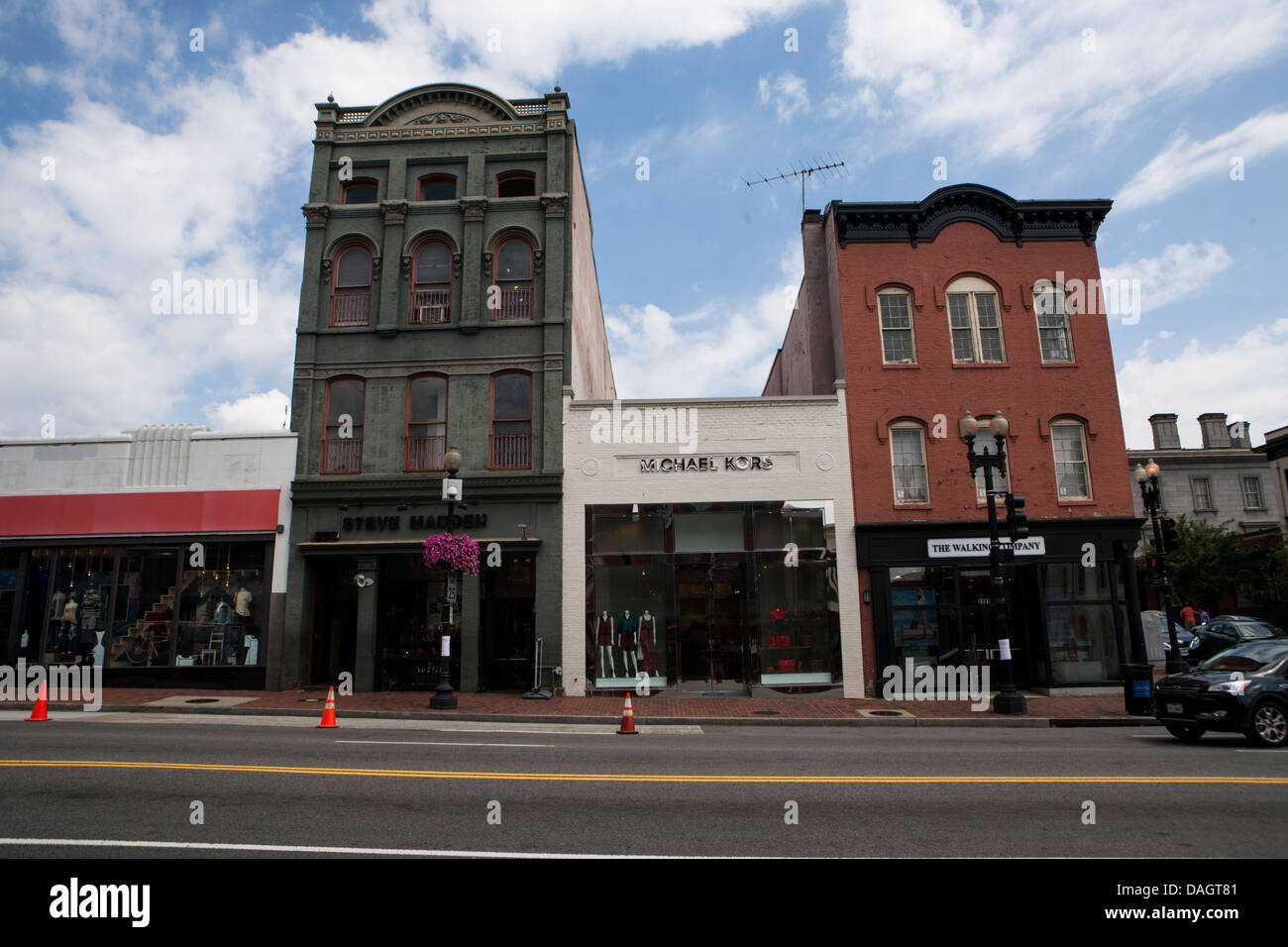 Georgetown neighborhood of Washington, DC, USA Stock Photo - Alamy