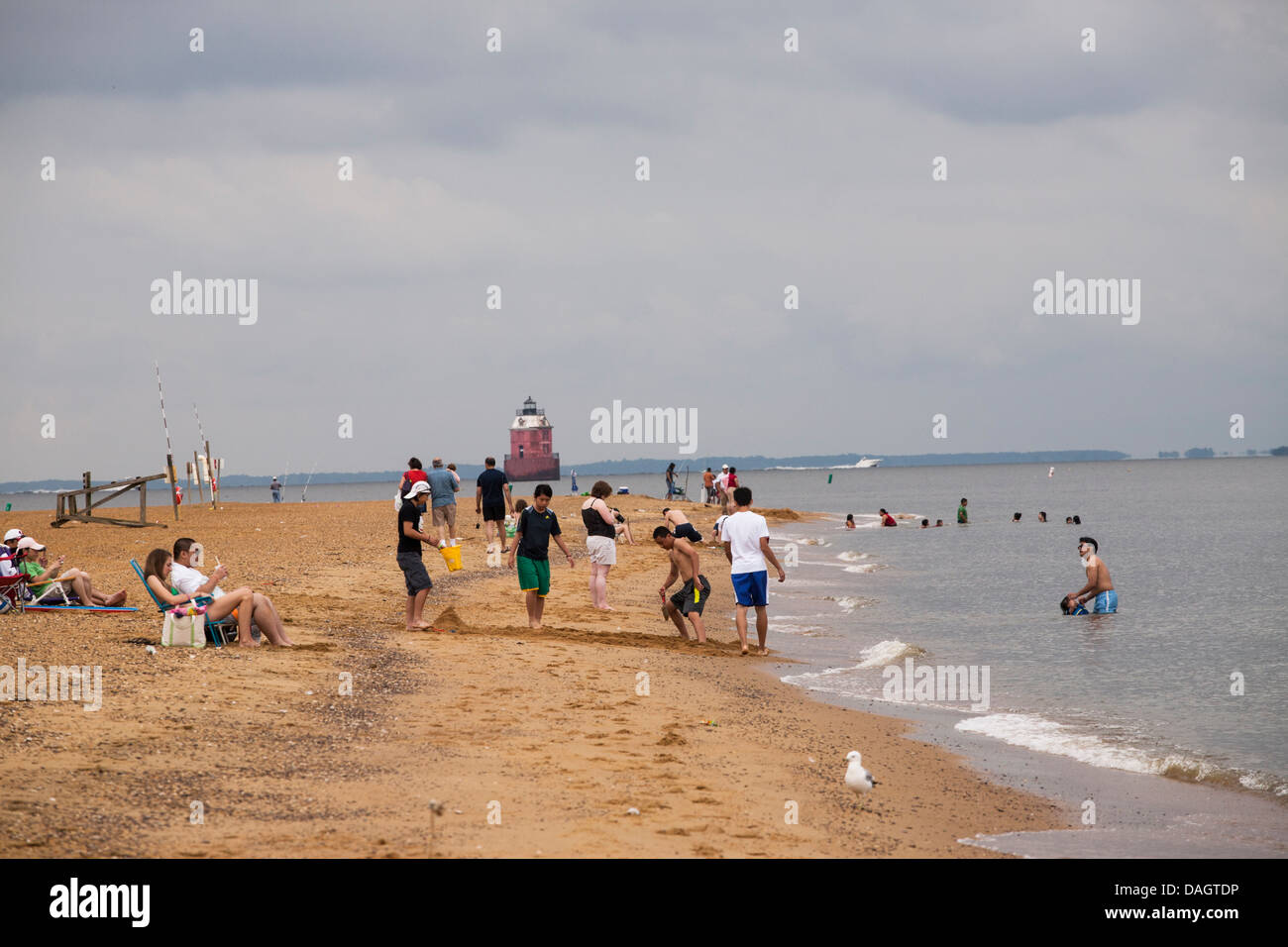 Sandy point beach hi-res stock photography and images - Alamy