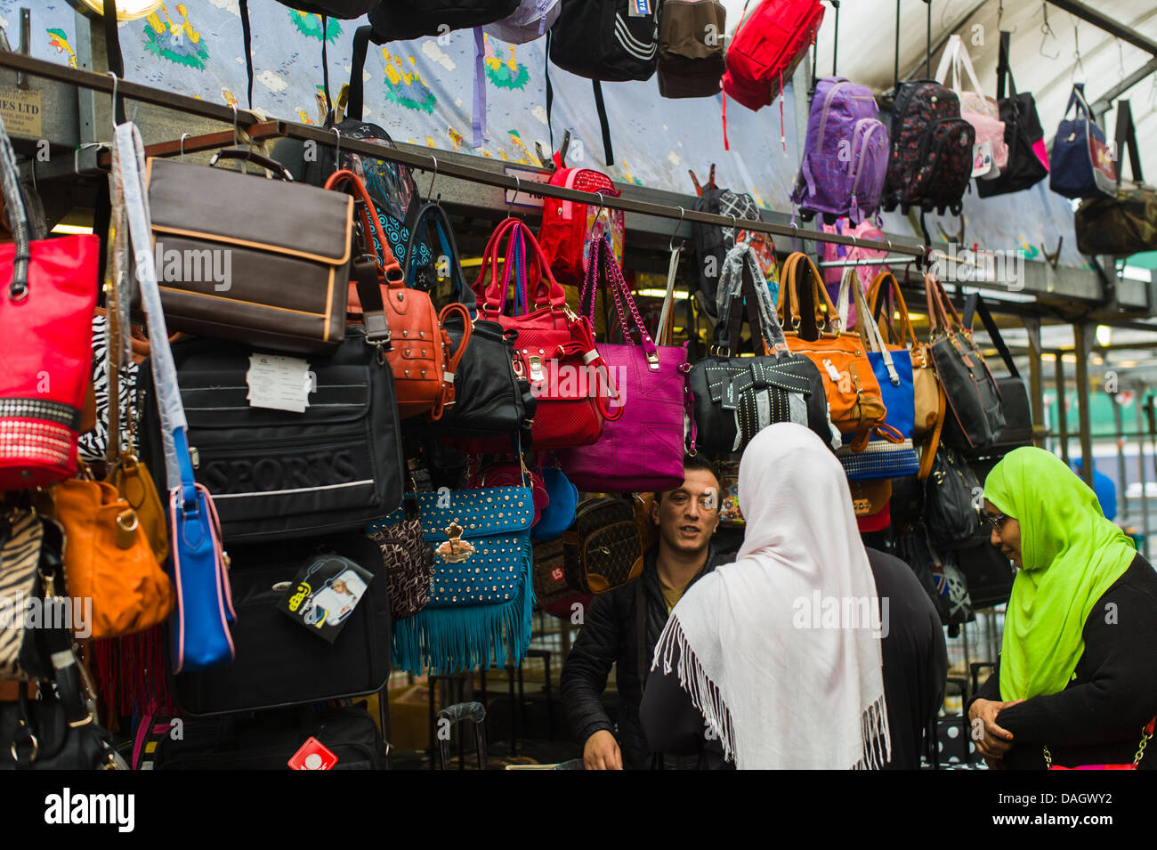 Rag Market Birmingham UK Stock Photo - Alamy