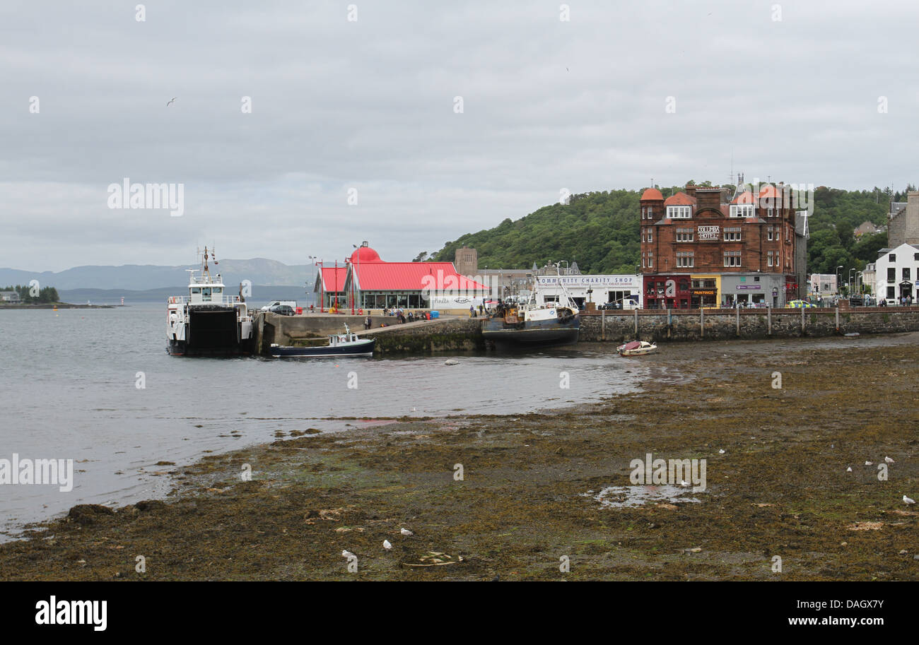 Oban waterfront Scotland June 2013 Stock Photo - Alamy