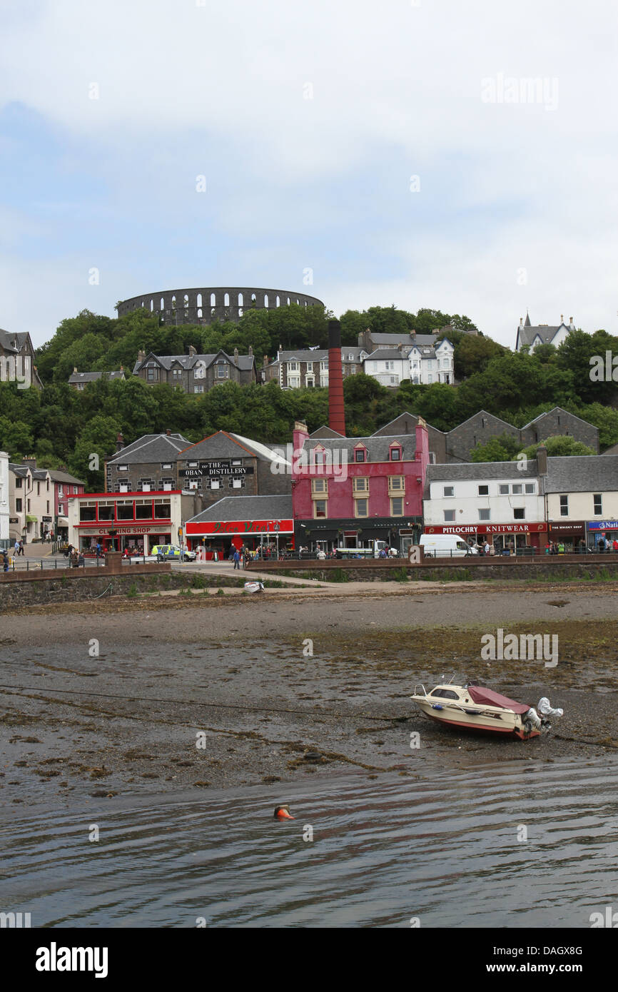 Oban waterfront Scotland June 2013 Stock Photo - Alamy
