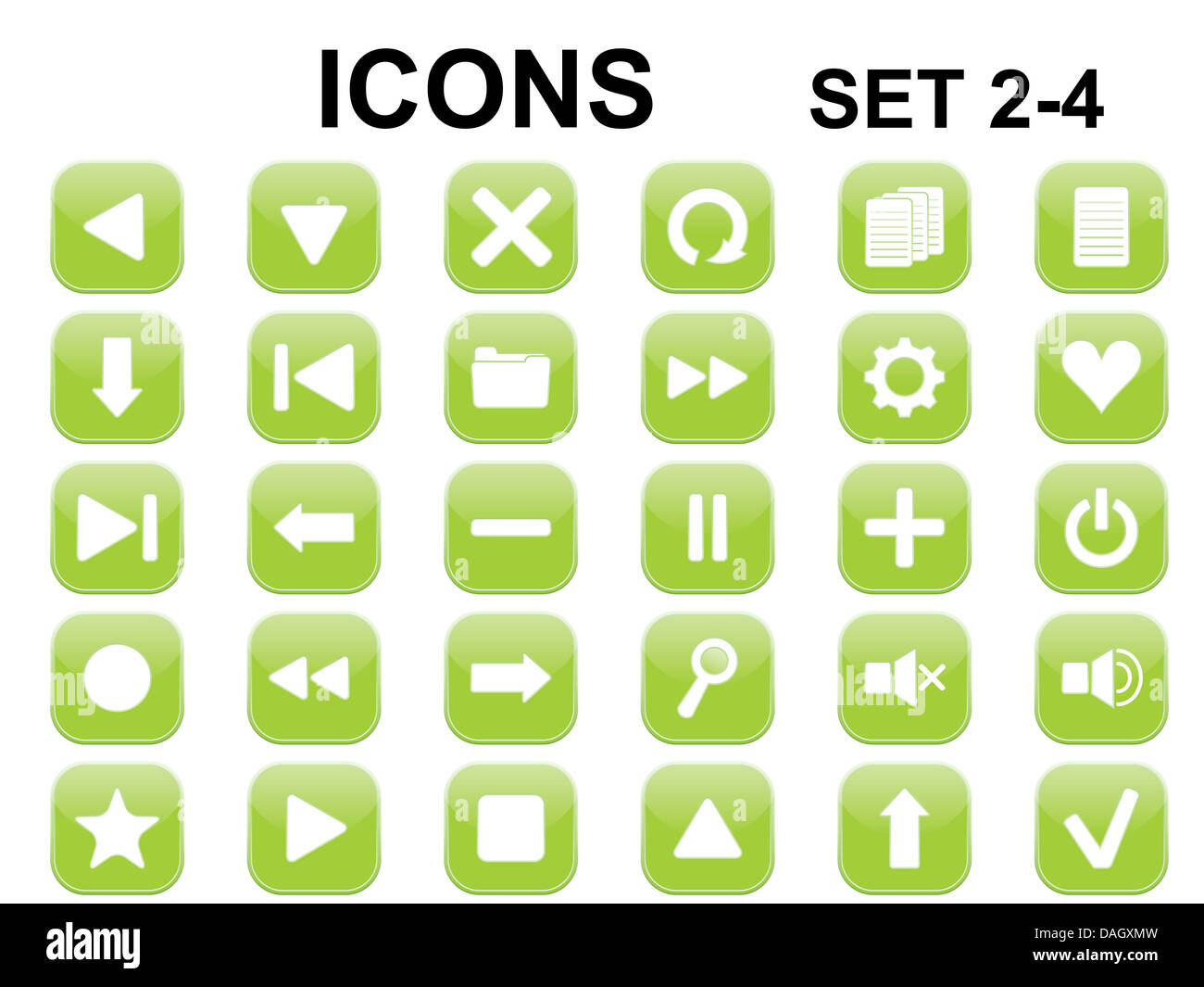 Green Square Icon