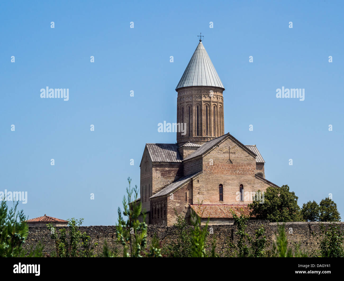 Alaverdi cathedral in Kakheti region, Georgia Stock Photo - Alamy