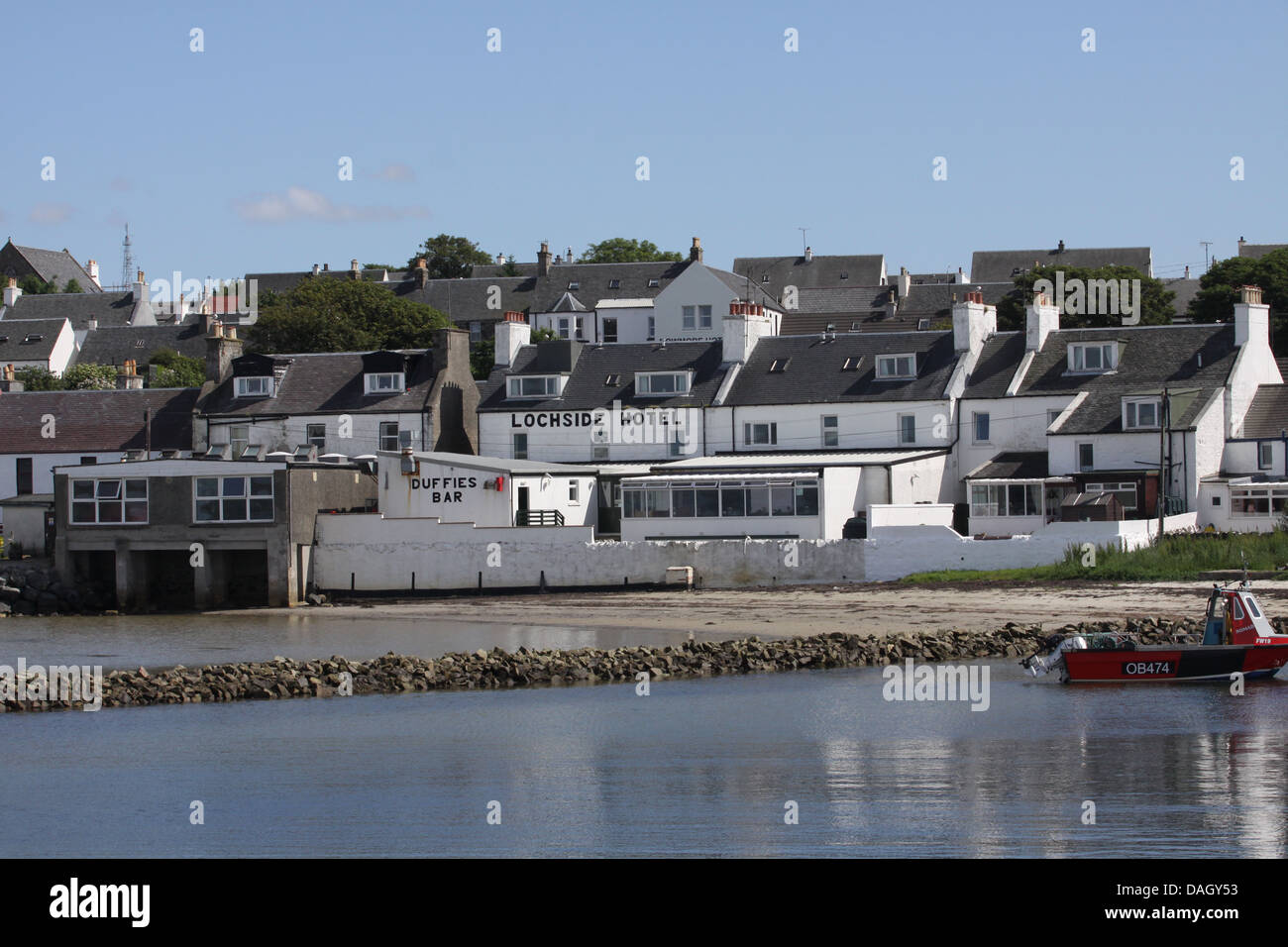 Lochside hotel bowmore hi-res stock photography and images - Alamy