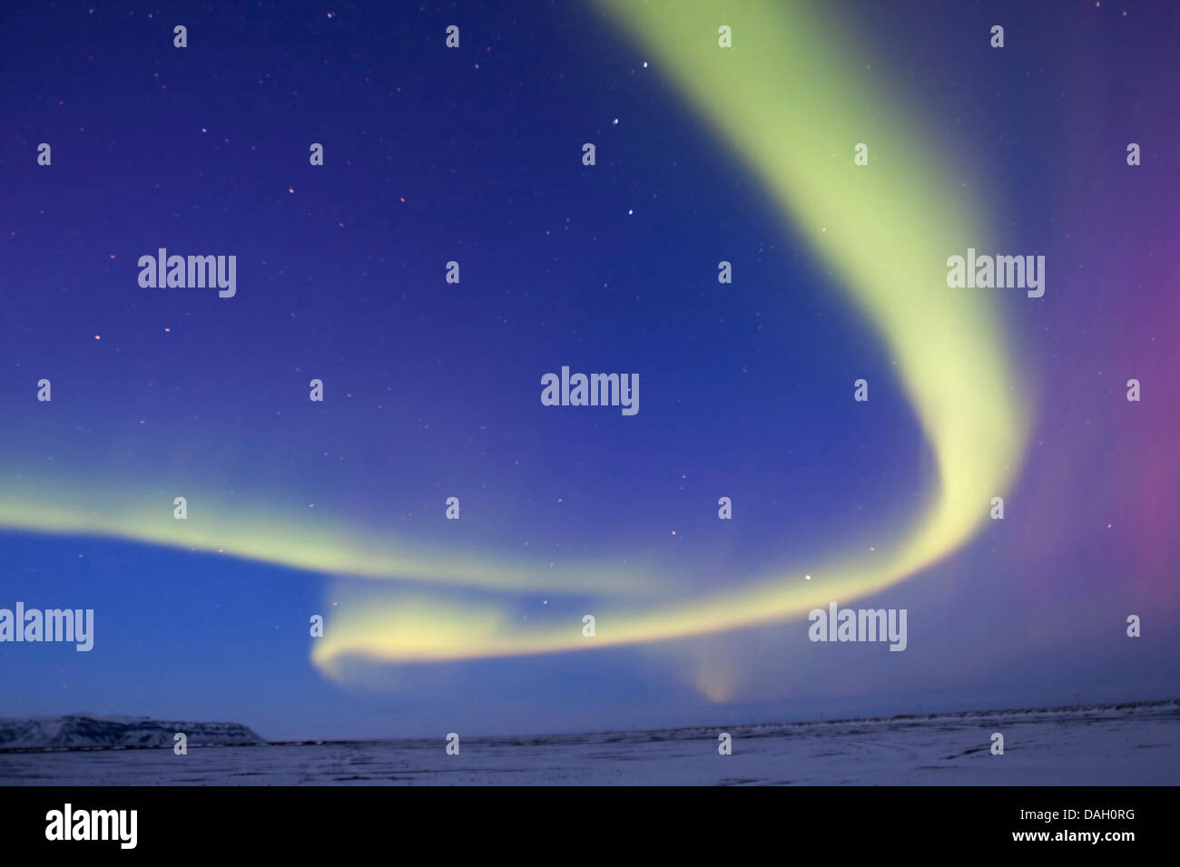 polar lights, Iceland Stock Photo - Alamy
