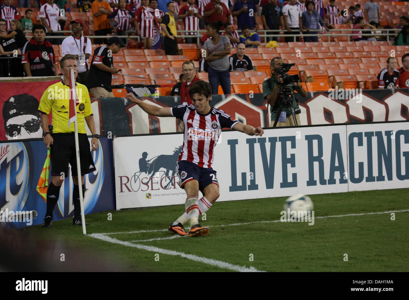 Corner kick hi-res stock photography and images - Alamy