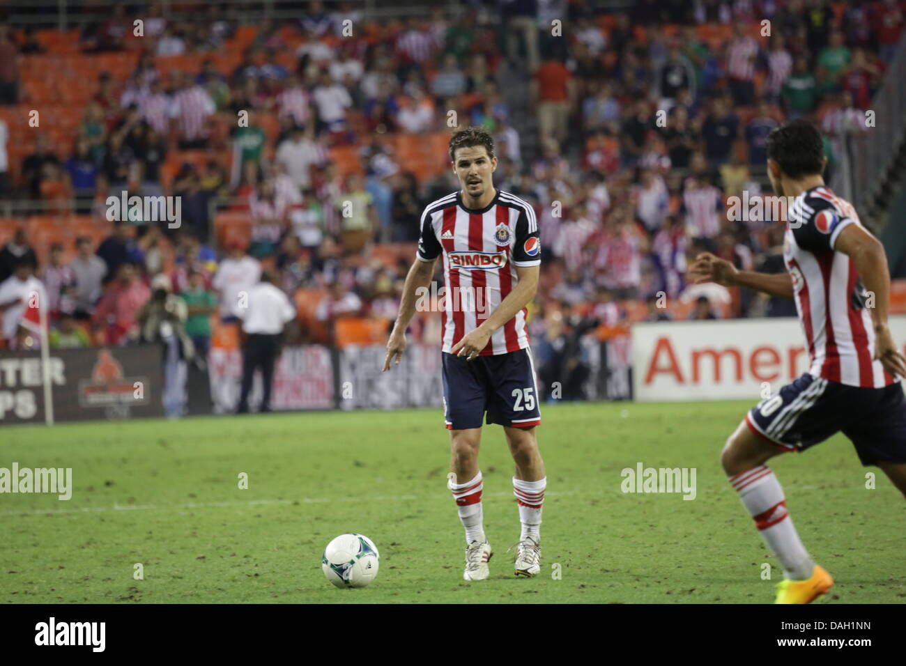Washington DC, USA. 12th July 2013. Washington DC RFK Stadium Friendly ...