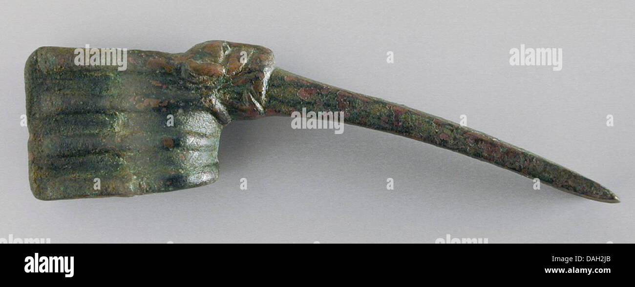 This adze-head, an ancient tool used in woodworking, is part of LACMA's ...