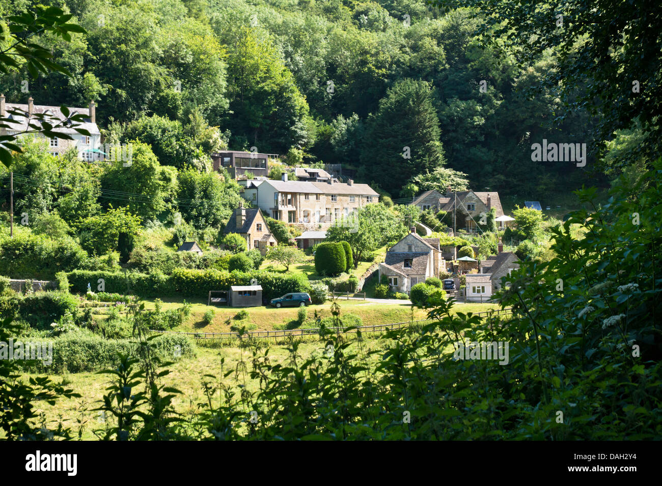 Elcombe near Slad is a small village in the Cotswolds Gloucestershire ...