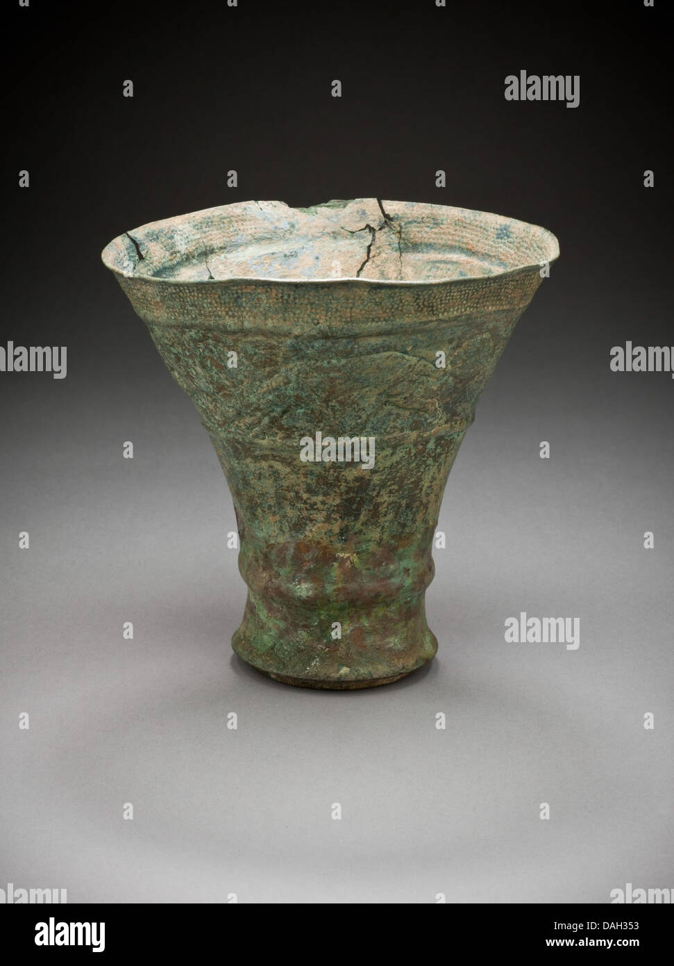 This beaker, part of the LACMA collection, showcases ancient ...