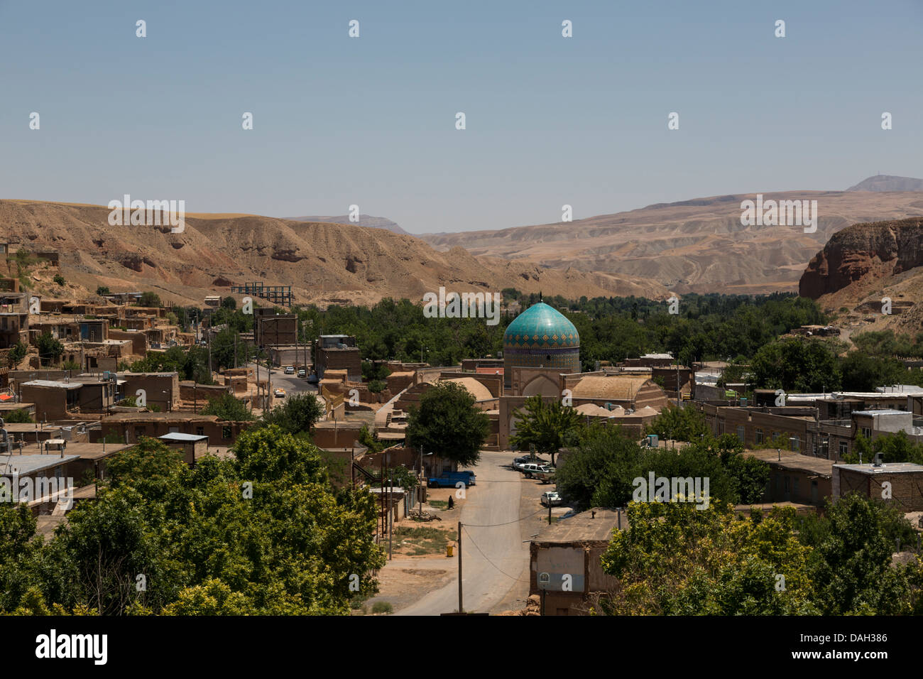 Kalat town and its Friday mosque, Iran Stock Photo - Alamy