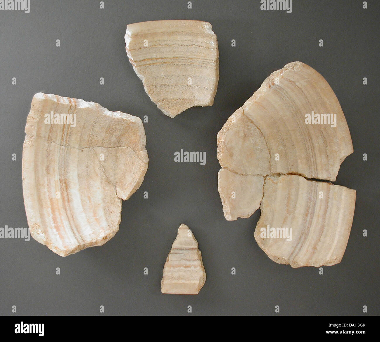 This bowl is an ancient artifact, likely used for daily purposes or ...